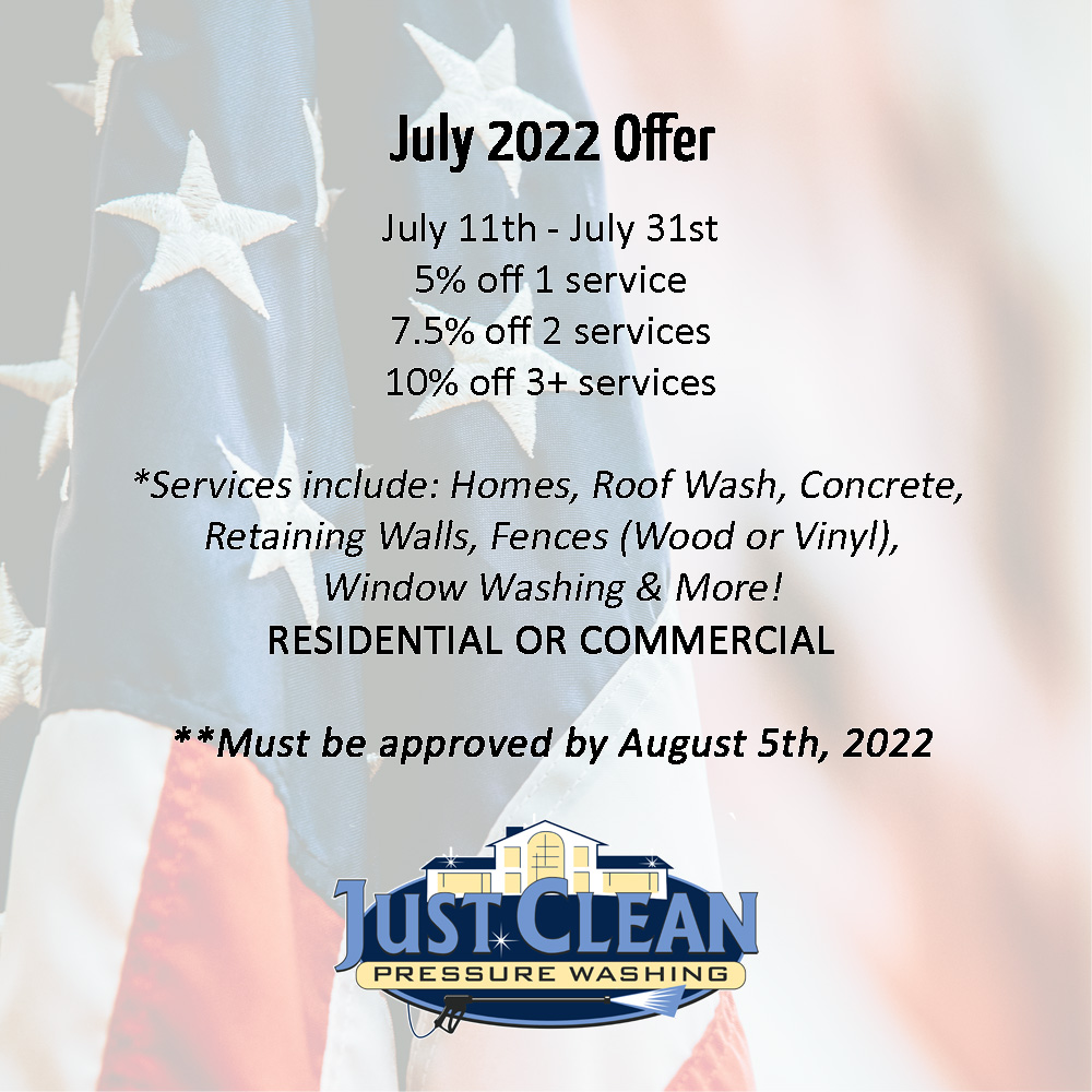 Just Clean Pressure Washing-Residential & Commercial Washing in O ...